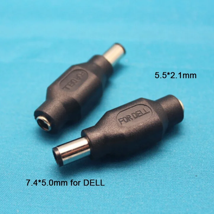 Dc Power Adapter Connector For Dell 7.4mm X 5.0mm Jack Universal 5.5mm ...