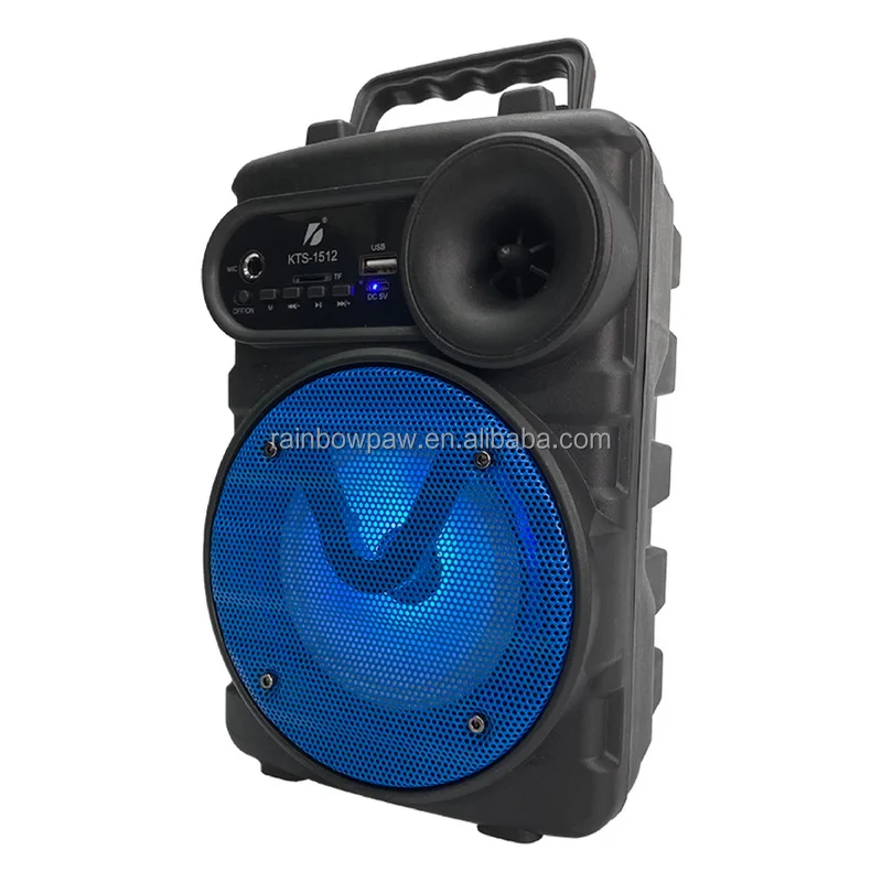Kts 4 Inch Woofer Speaker Kts-1512: Portable Bluetooth Party Speaker ...