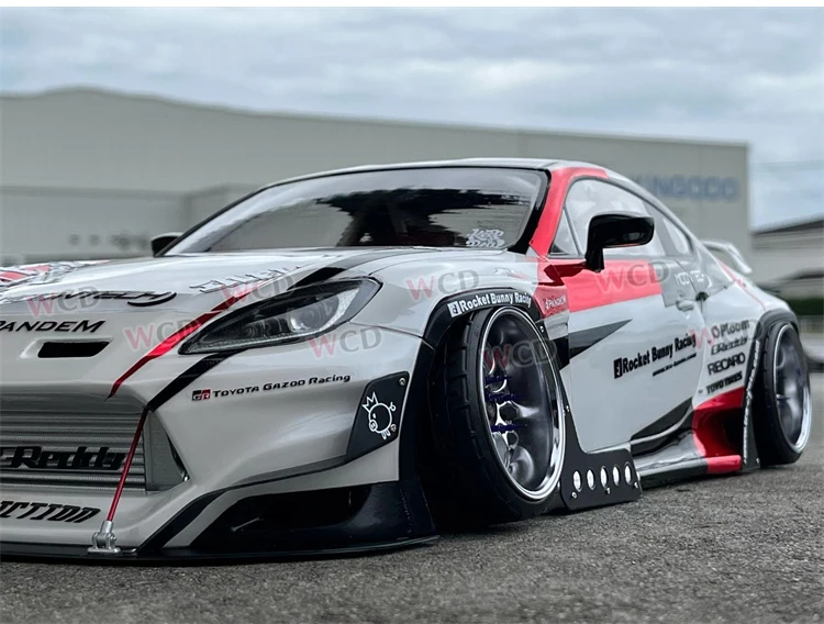 Rocket Bunny Style Body Kit for Toyota GR86 ZN8 BRZ 2022 New Upgrade Conversion Wide Body Front ...