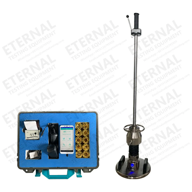 Laboratory Test Wireless Dynamic Deformation Modulus Tester/Light ...