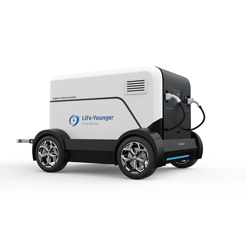 400kwh Dc Fast Charging Trailer Power 100kw Dual Guns Ev Charging ...