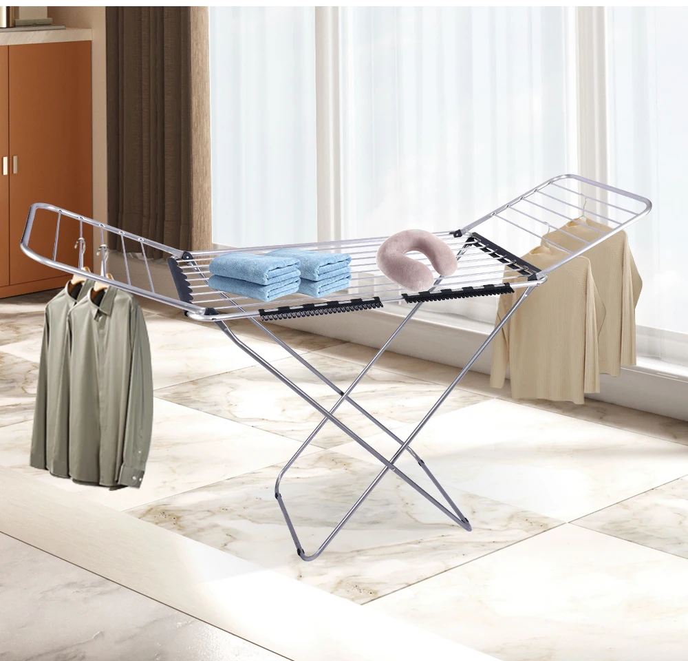 Heavy Duty Balcony Outdoor Indoor Drying Laundry Rack