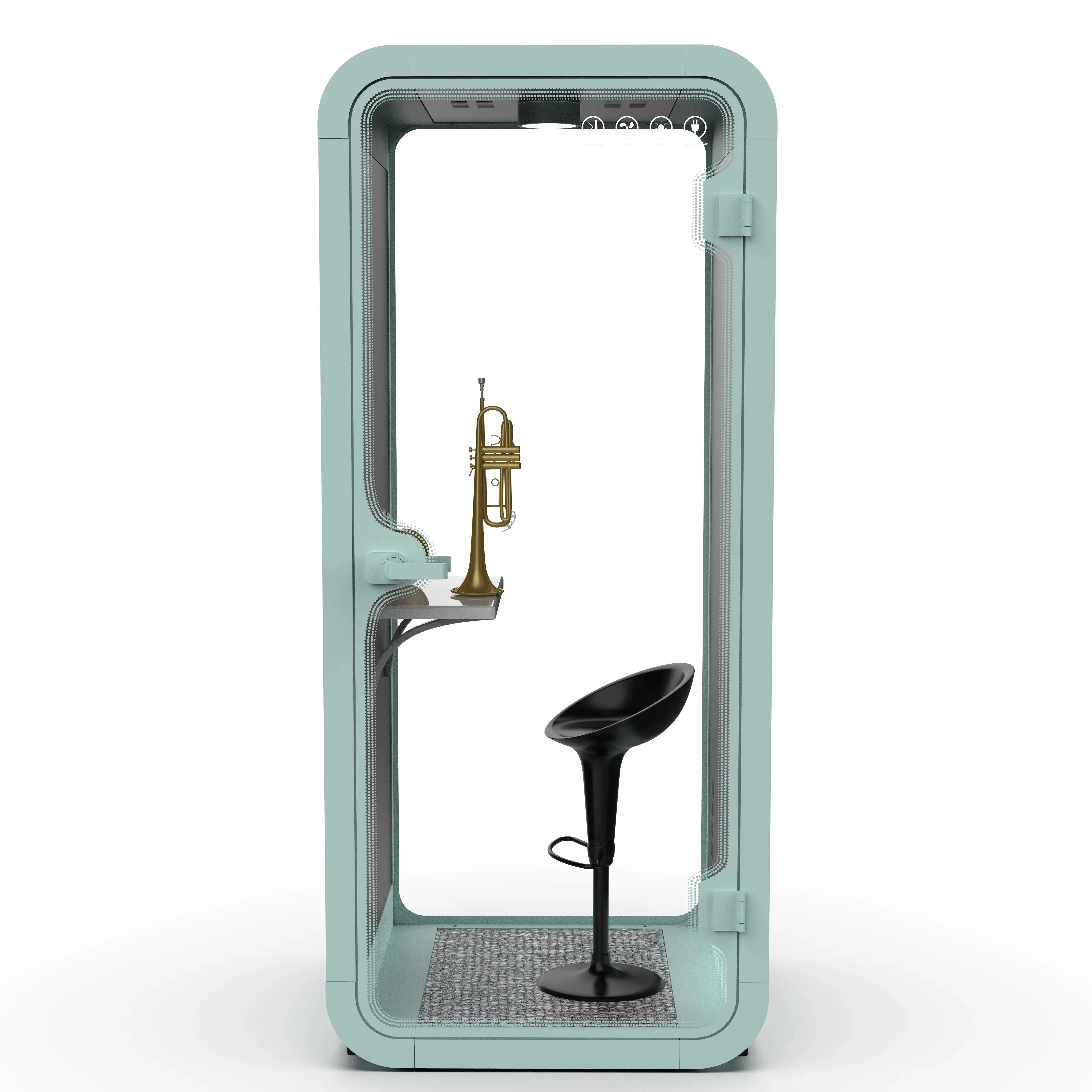 Soundproof Acoustic Capsule Design Private Phone Pod| Alibaba.com