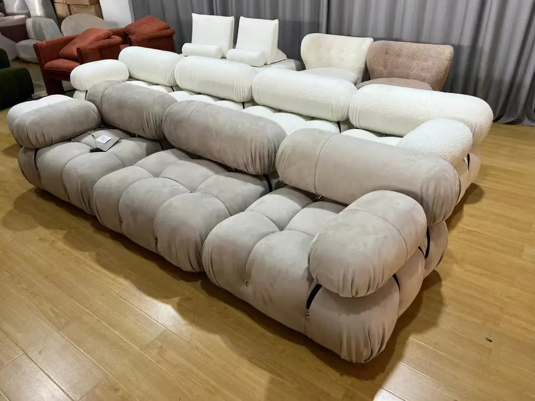 Customized Modern Living Room Couch Shaping Sponge Modular Sectional ...