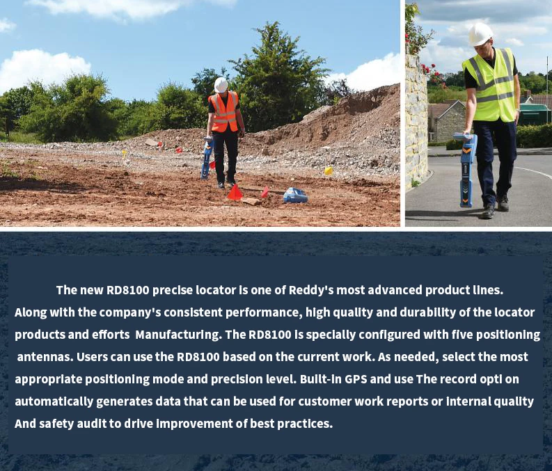 Radiodetection RD8200 - Precision Underground Pipeline Detection