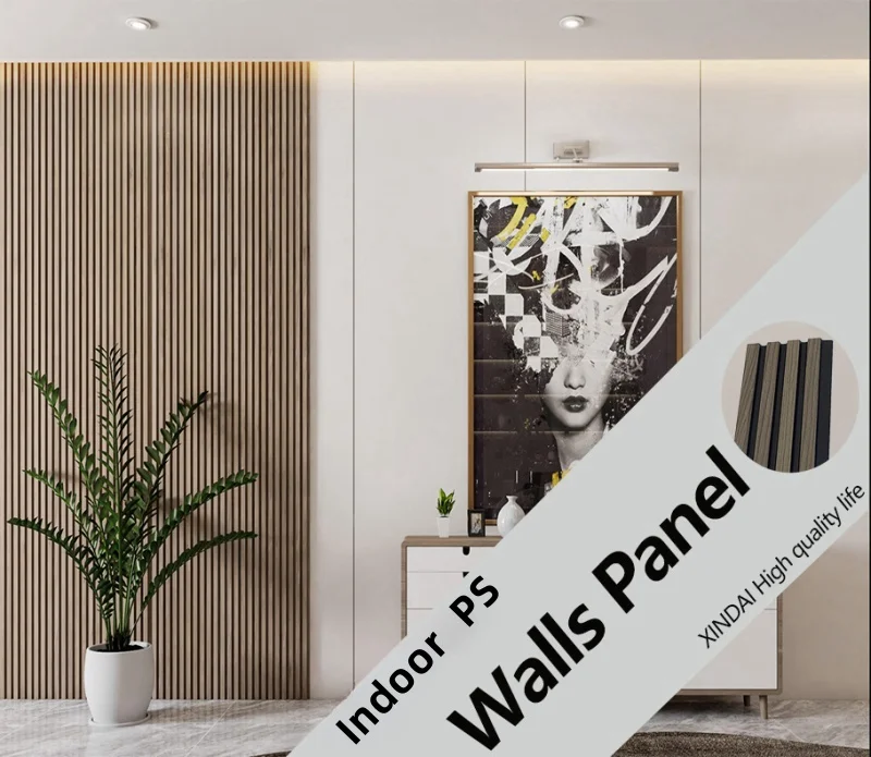 Polystyrene Ps Wall Panel Wood Surface Wall Board Interior Background ...