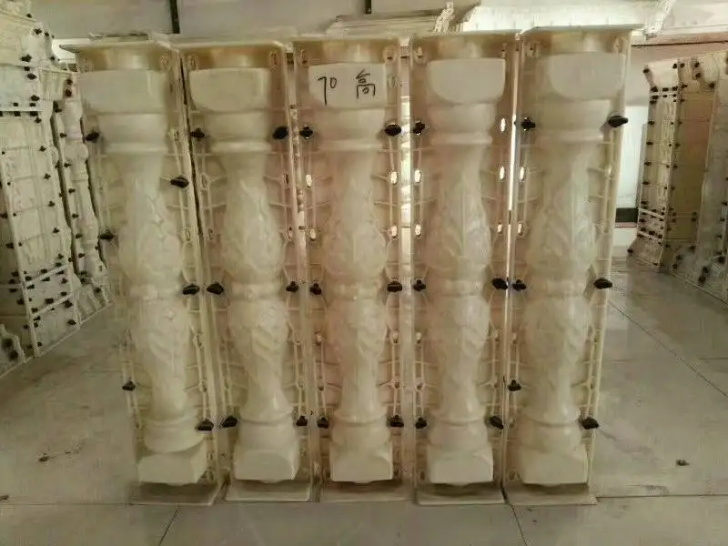Plastic Concrete Baluster Fiberglass Silicone Mold