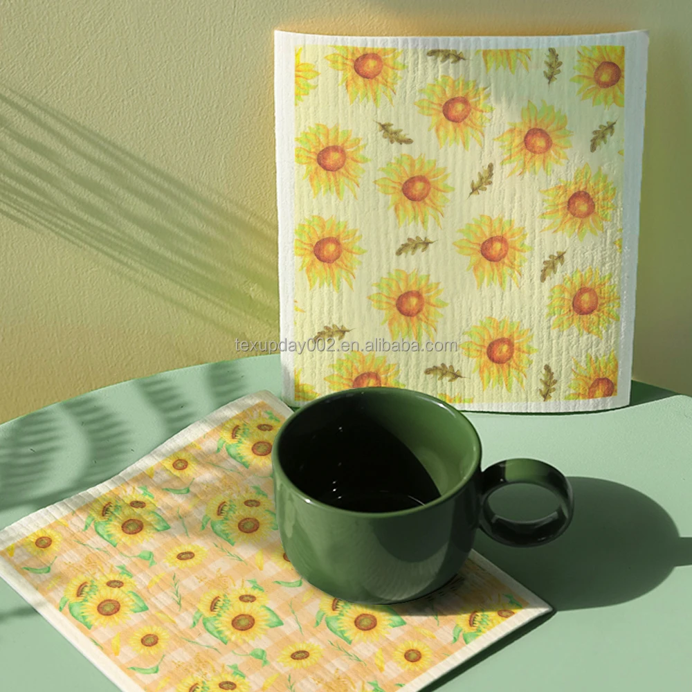 Eco Compostable Natural Cleaning Cloth - Swedish Dish Cloth