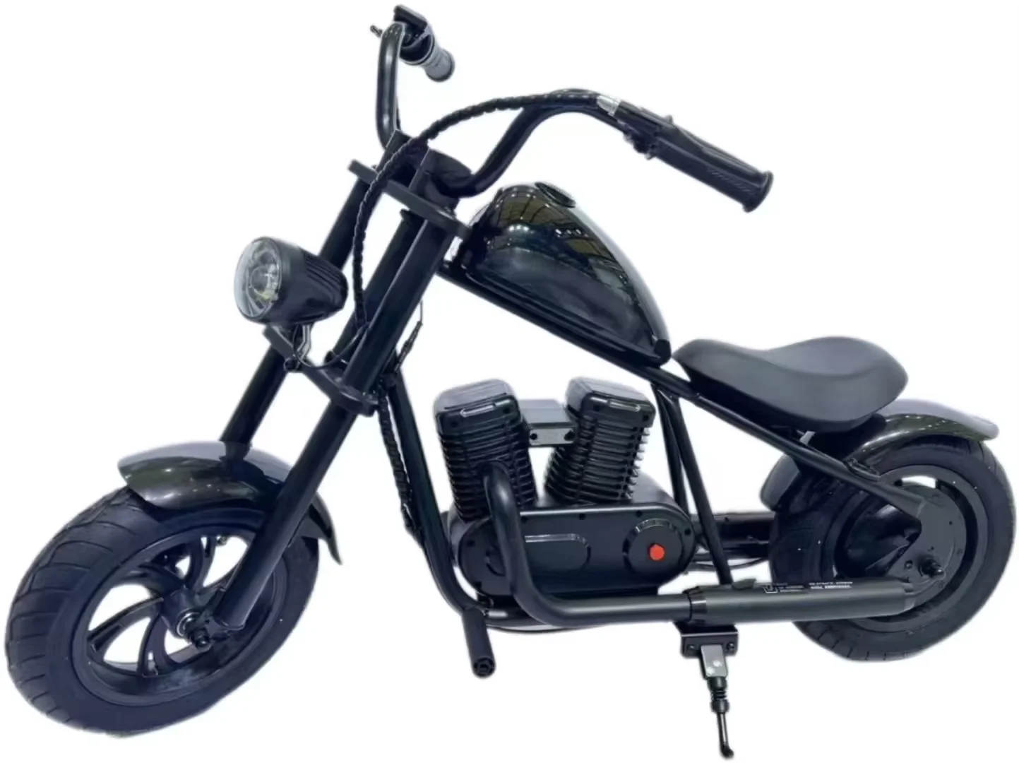 2024 New Mini Electric Chopper Motorcycle 2-Wheel No-Pedal Bike Kids ...