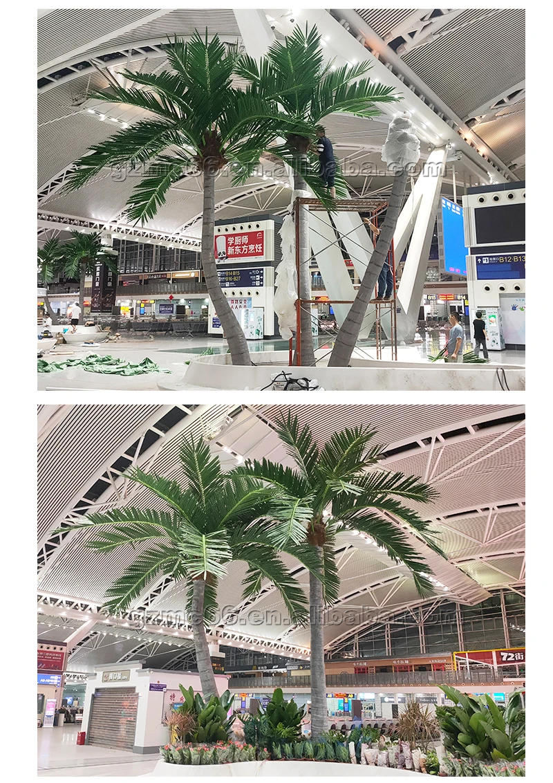 Customized Outdoor Palm Tree - Large Artificial Coconut Palm