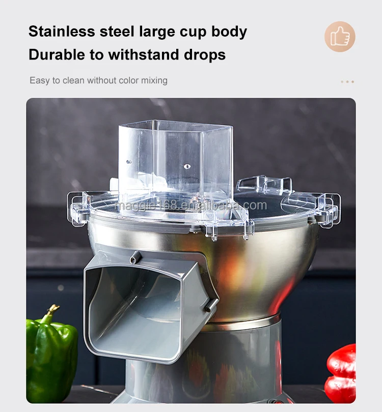 10MM High Uniform Grid Blade Size Optional Vegetable Slicer