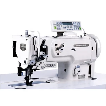 Flat Bed Single Needle Compound Feed Lockstitch Sewing Machine For ...