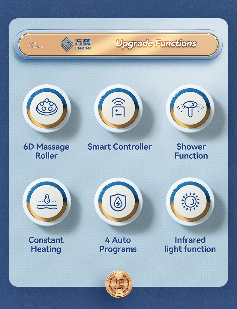 Fuan Fangao Electric Advance Heat Infrared Foot Spa Massager Machine ...