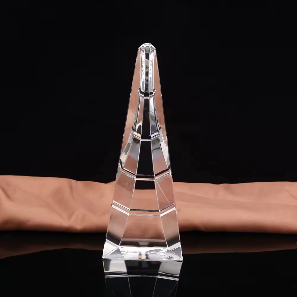 New Design Optical Crystal Lighthouse Trophy Cup Award Award Clear ...