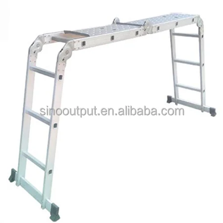6m Aluminum Folding Marine Ladder Thickening Extrusion Rust-proof Anti ...