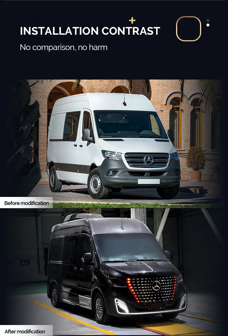 Mercedes Sprinter Body Kit - AMG Style Grille Surround