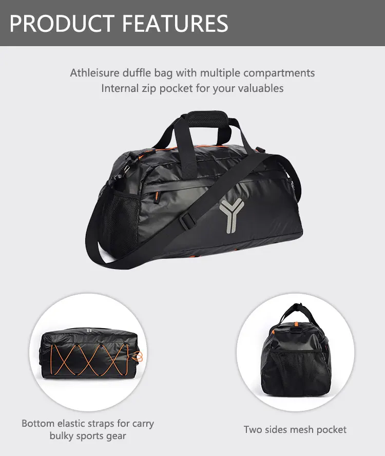 Custom Heavy Duty Large Fitness Travel Waterproof Women Black Mens ...
