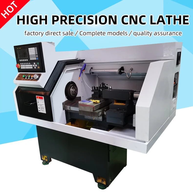 Small Cnc Lathe Ck0640 Cnc Lathe Automatic Instrument Combination Two-axis Cnc Machine Tool ...