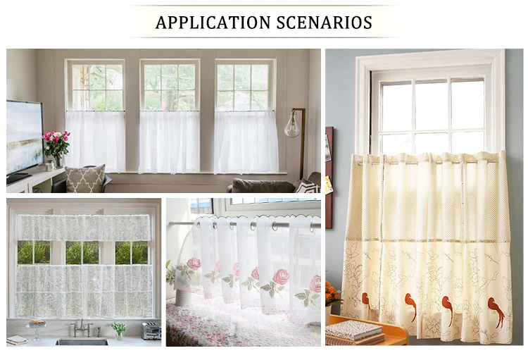 Chinese Manufacturers Adjustable Curtain Rod,Spring Loaded Tension Cafe ...