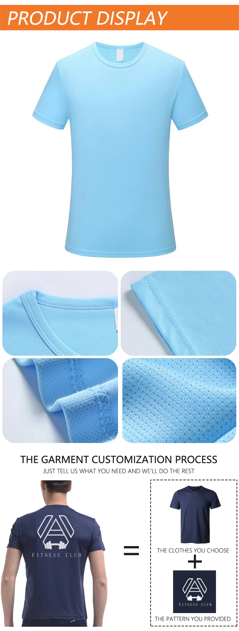 Train Soft Polyester Spandex T-Shirt - Quick Dry & Fit