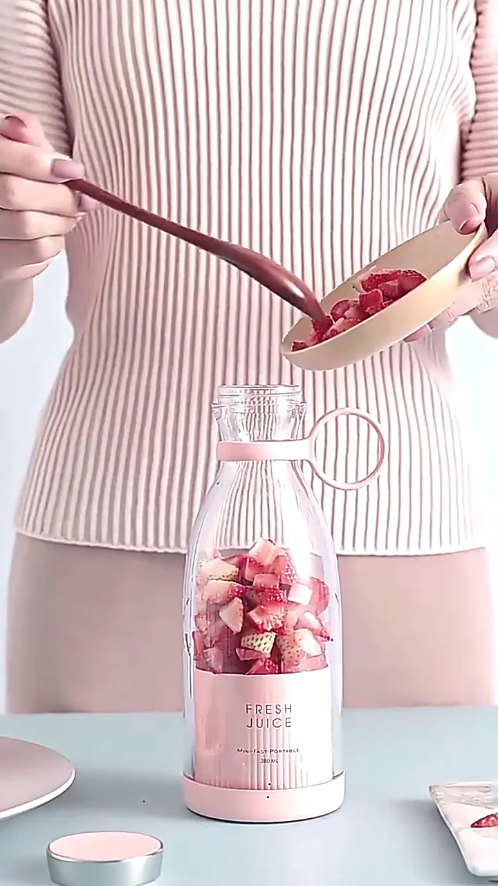Portable Electric Mini Blenders Smoothie Fresh Juice Mini Fast Portable ...