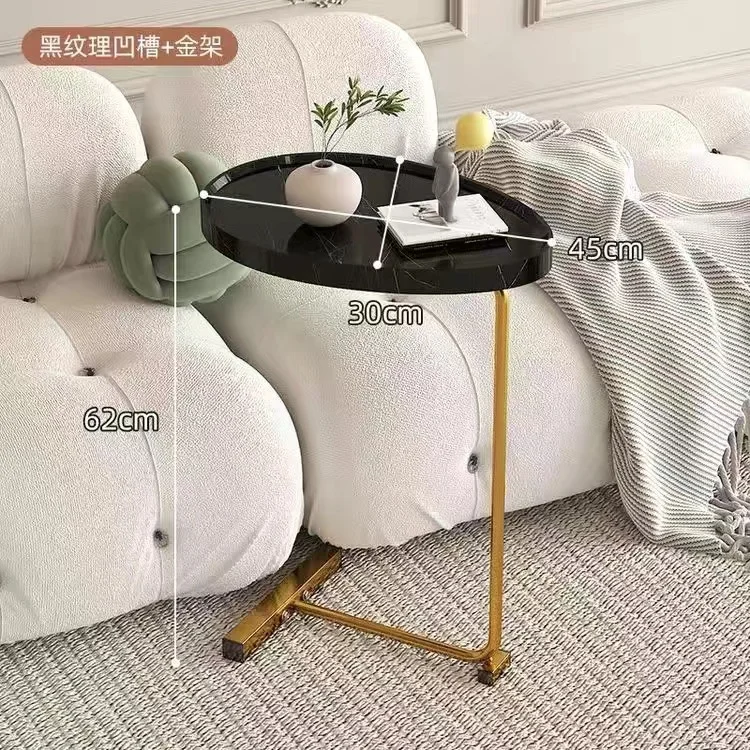 Small Side Table - Portable Storage Table Minimalist Cheap