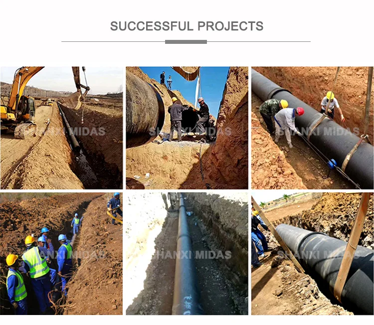 ISO2531 600 mm Ductile Cast Iron DI Self-restraining Pipe Class K9 ...