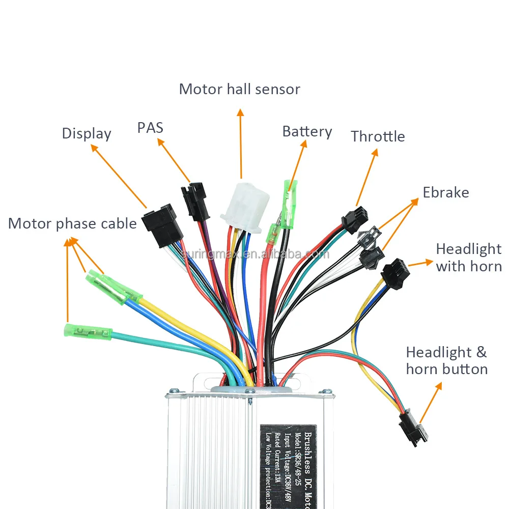 48v Electric Bicycle Kit - 500w Hub Motor for Road & MTB