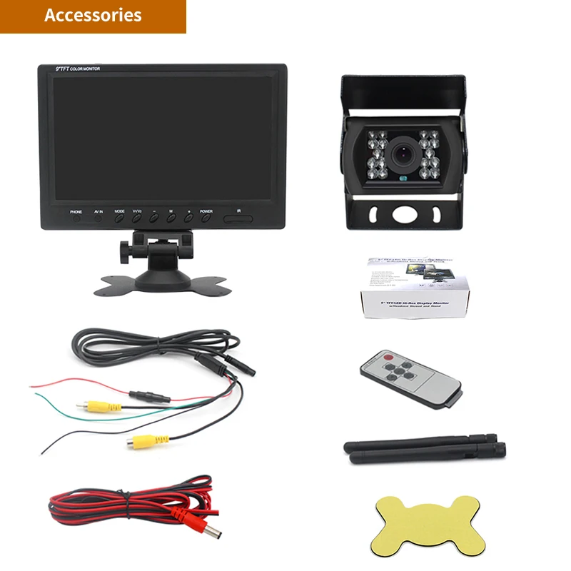 Wireless Reversing Camera Kit For Trucks And Buses With 2.4ghz Digital ...