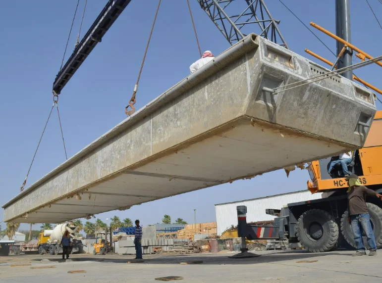 Customized Concrete Pontoon Dock Floating Concrete Pontoon On Sea ...
