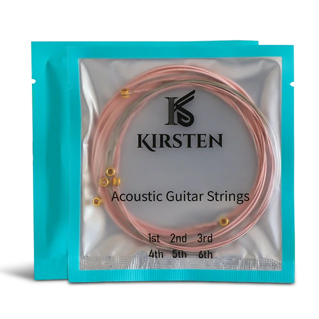 Thin Nano Film Coated Chinese Factory Bronze Gold Acoustic Guitar Metal ...