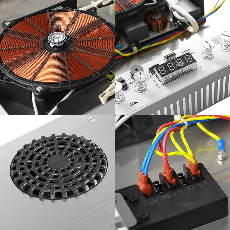 Kitchen Led Display Double Burner Built-in Induction Cooker - Buy Built ...