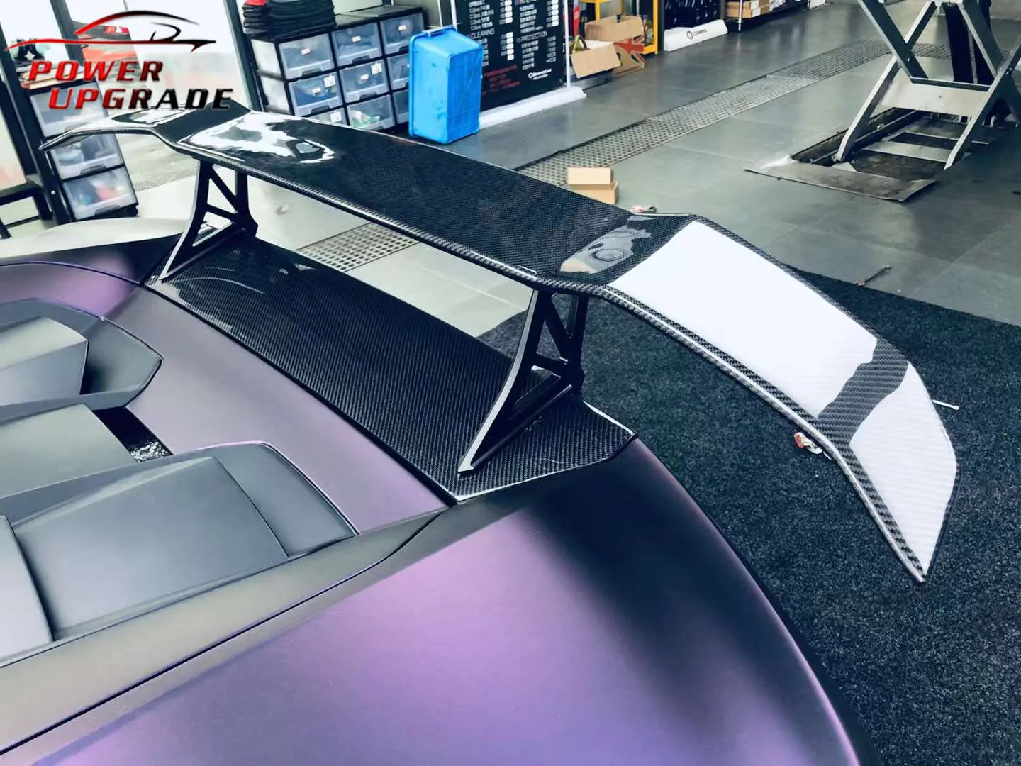 V Style Carbon Fiber Rear Spoiler Wing For Lamborghini Huracan Lp580 ...