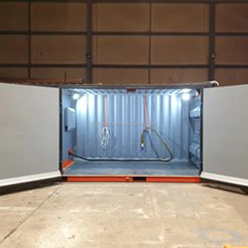 20ft 40ft Container Shot Blasting Booth Room - Buy Sandblasting Room ...