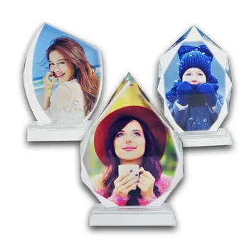 Thermal Sublimation Crystal Ornaments Diy Handicraft Materials Multi ...
