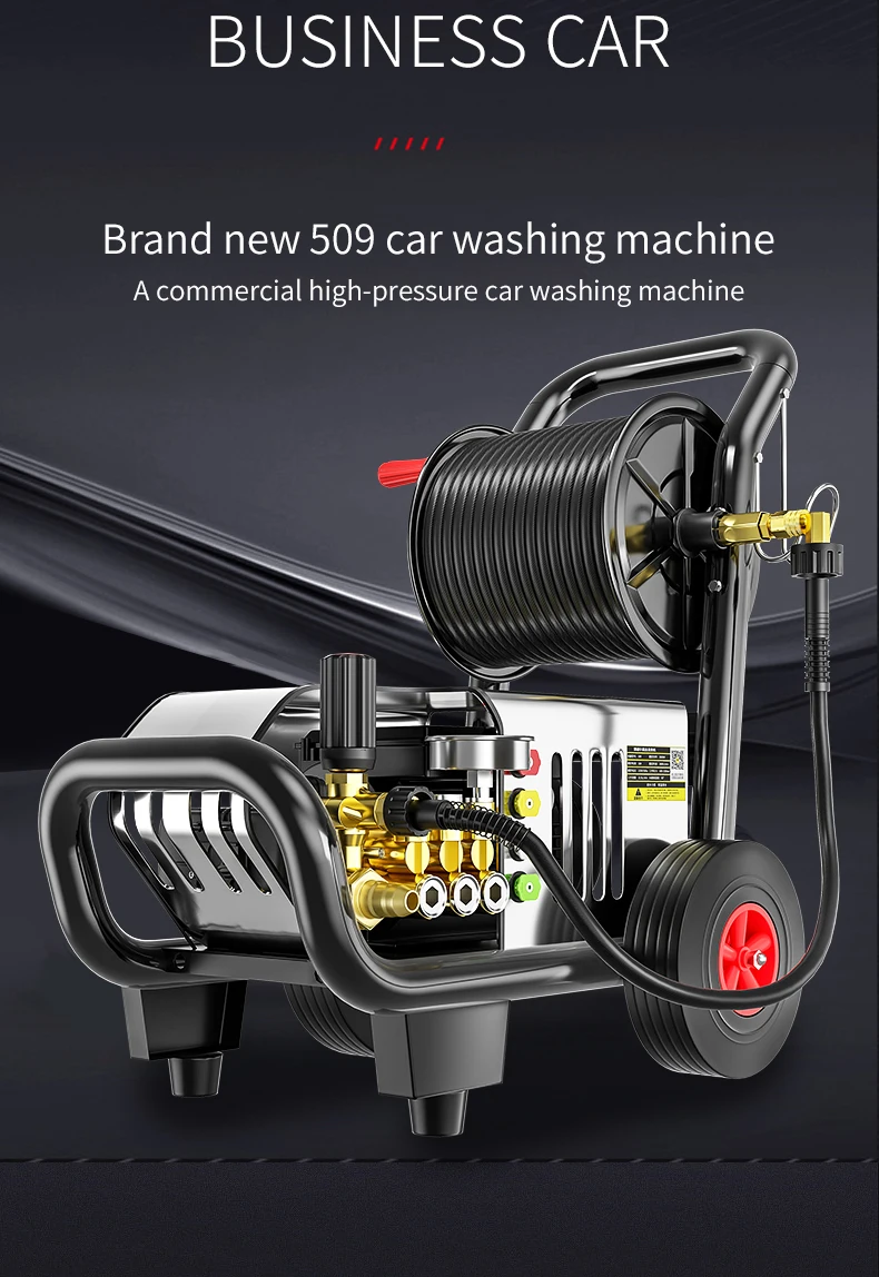 POHIR Power Car Wash Machine - High Pressure Cleaning