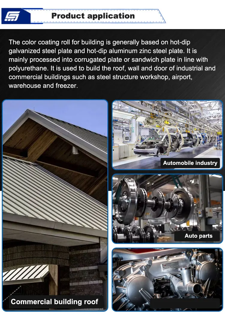 26 Gauge Galvanized Steel Sheet Coil Ppgi 3d Pattern Ppgi Blue Red Gary ...