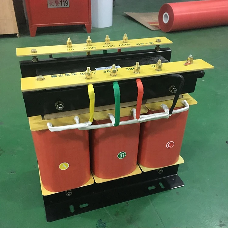 Three phases isolation dry step down transformer 220 volt to 110 step ...