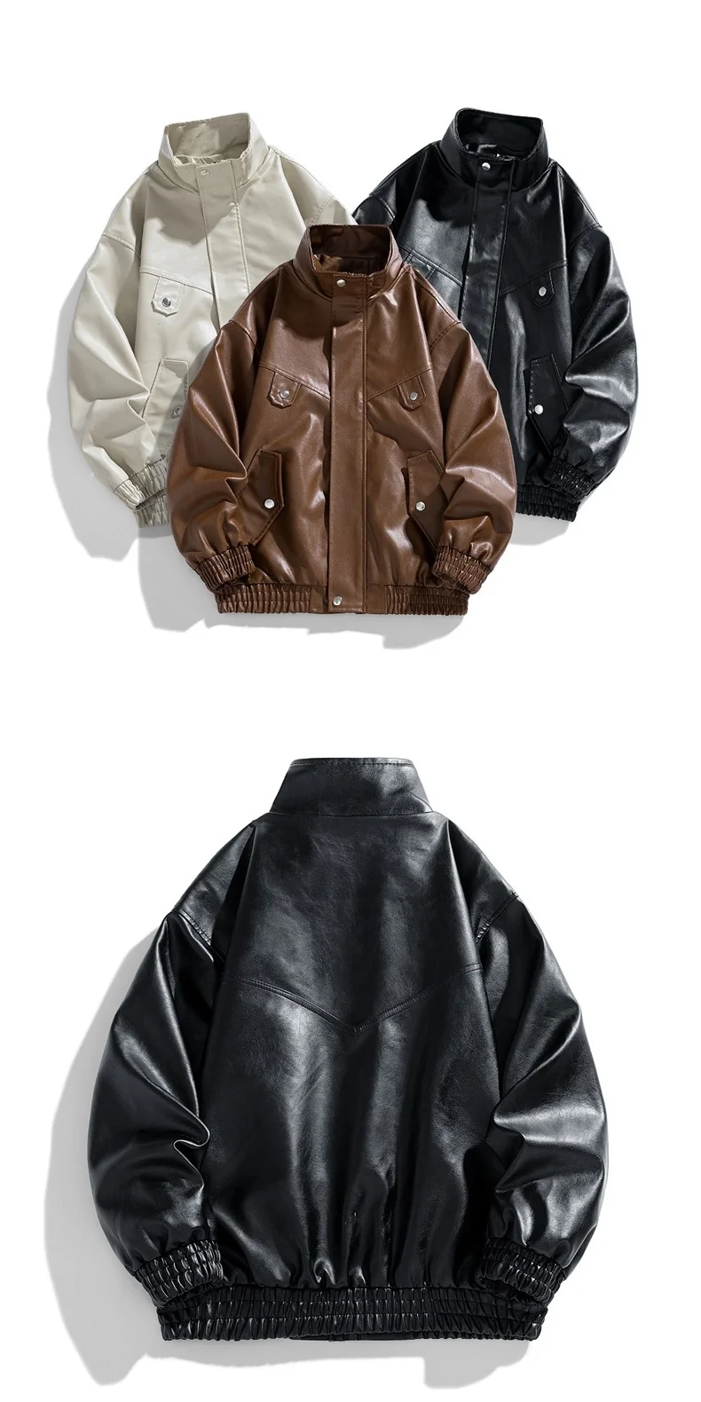 Wholesale OEM Mens Plus Size Jacket Waterproof Korean Slim Fit Coat ...