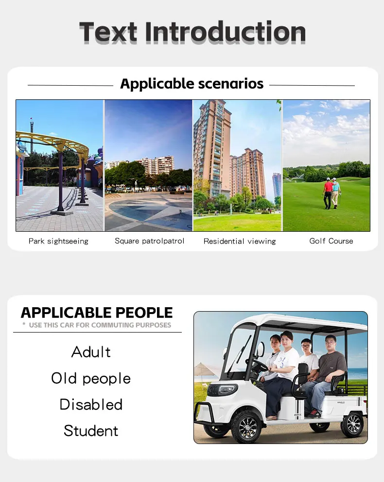Minibus M8 Disabled Mobility Scooter Electric Four Wheel Scooter Four ...