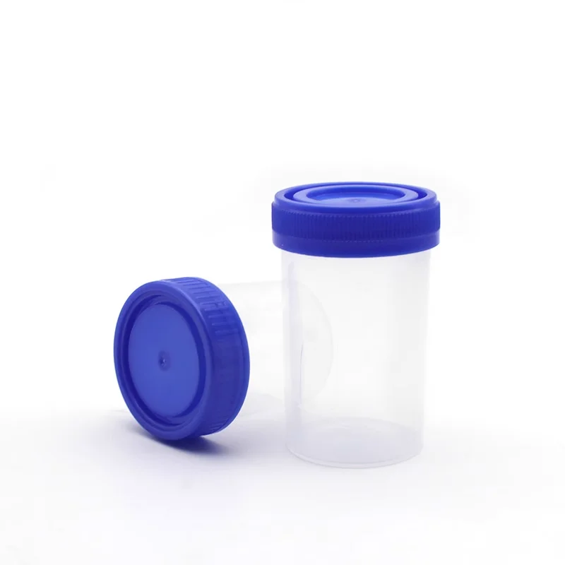 Cotaus 100ml 120ml Specimen Container Urinal Cup Disposable Sterile ...