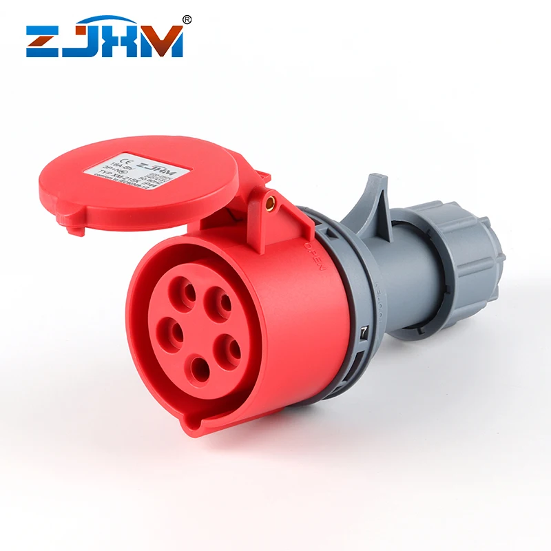 Xm-215k 5 Pin Industrial Isolator Socket And Plug Connector 16a - Buy ...