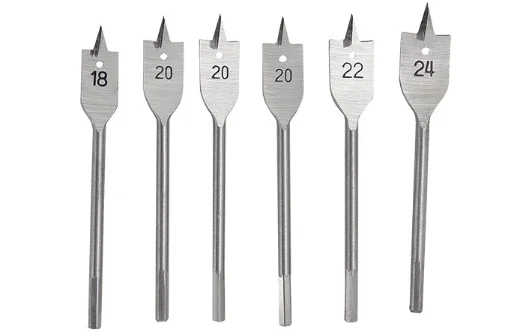 Naipu Self Cut Speed Feed Wood Paddle Spade Flat Drill Bits