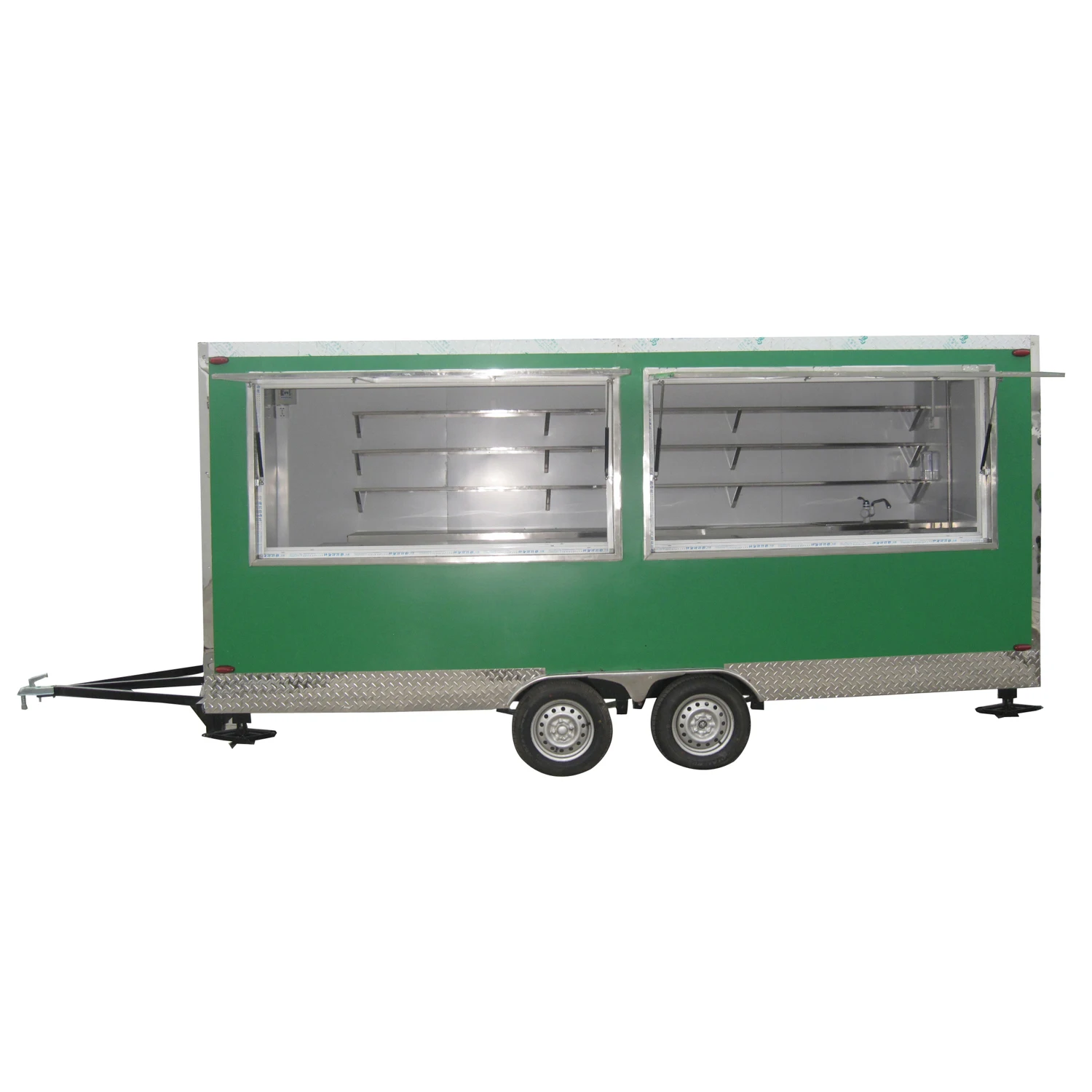 Customized Food Snack Truck - Tornado Potato Motorized Vending Kiosk