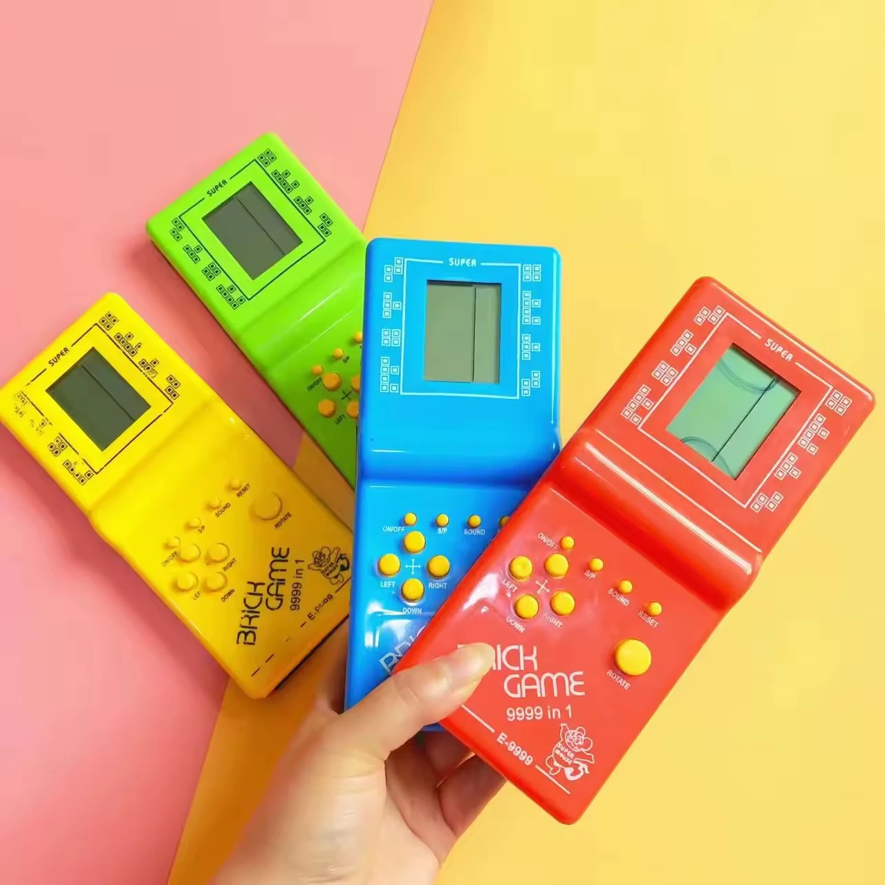 Classic Handheld Game Machine - Retro Kids Console Toy