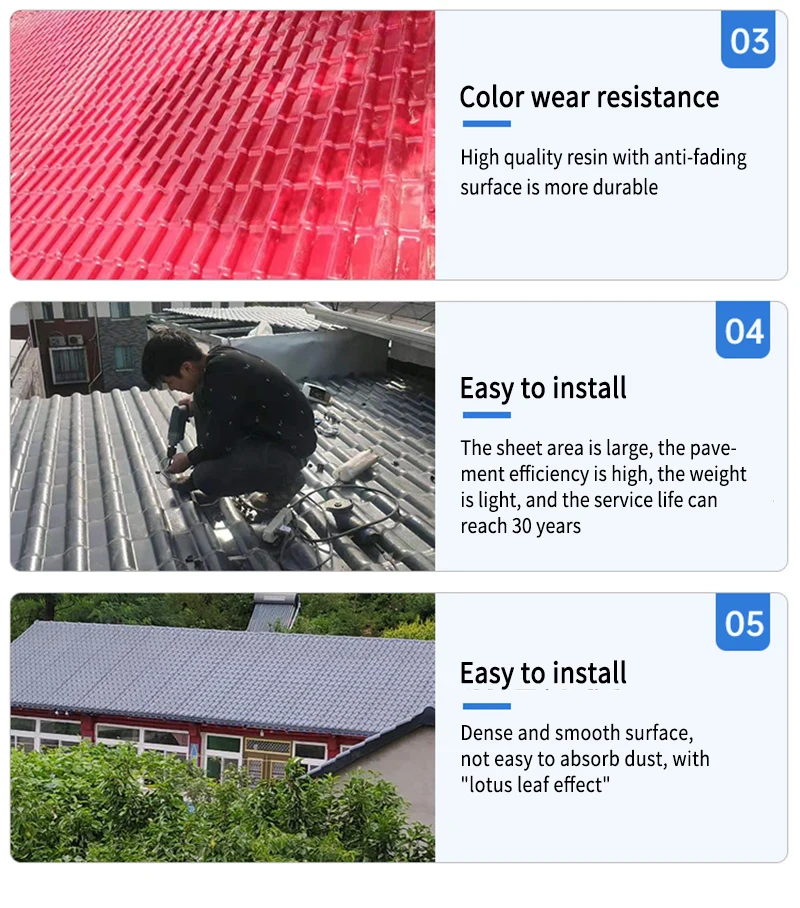 Teja Colonia Roofing Shingles Architectural Roofing Sheet Synthetic ...