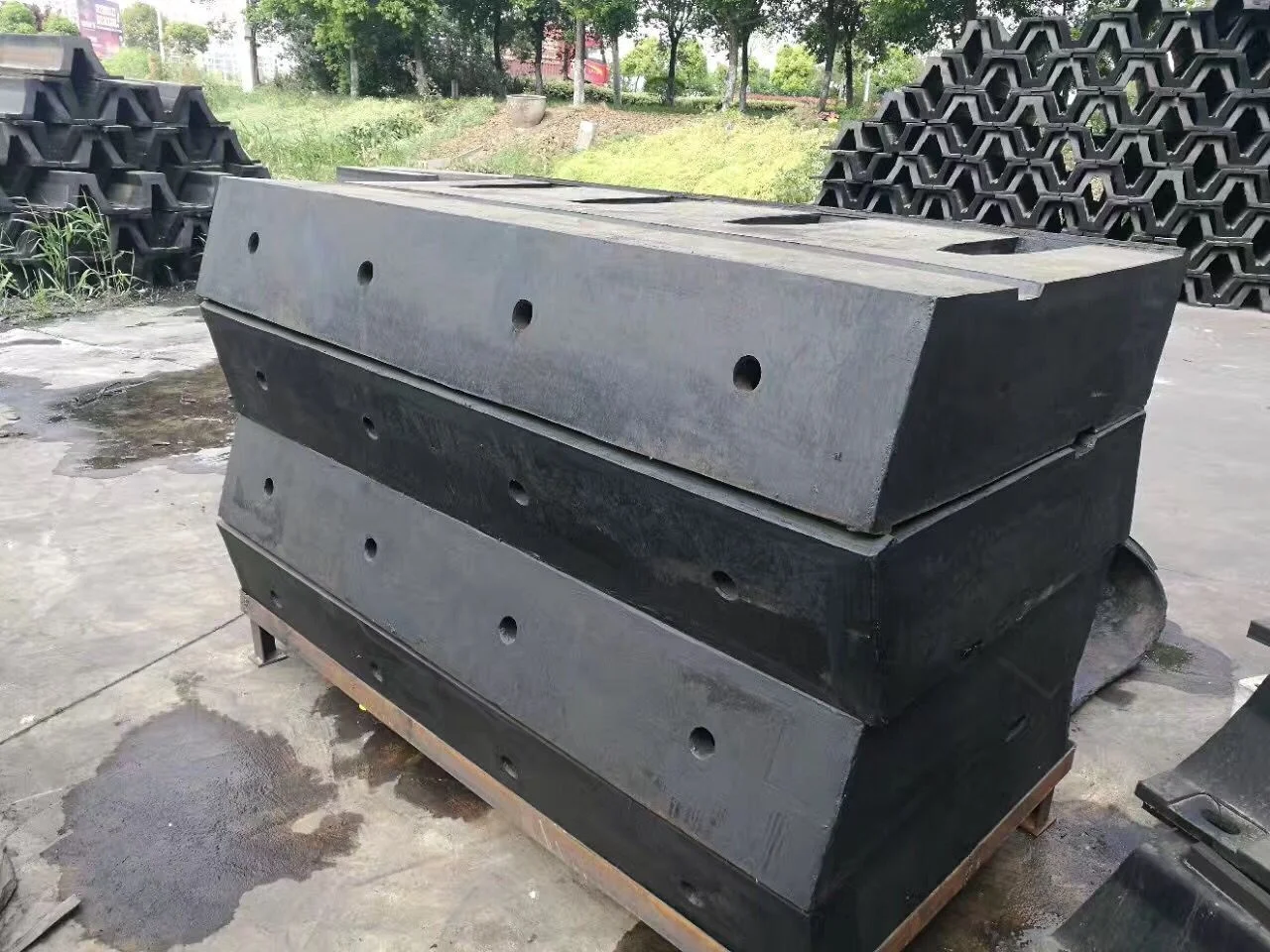 Marine Leg Fender Marine Me / Mv Type Rubber Standard Moulding Nbr 2 ...