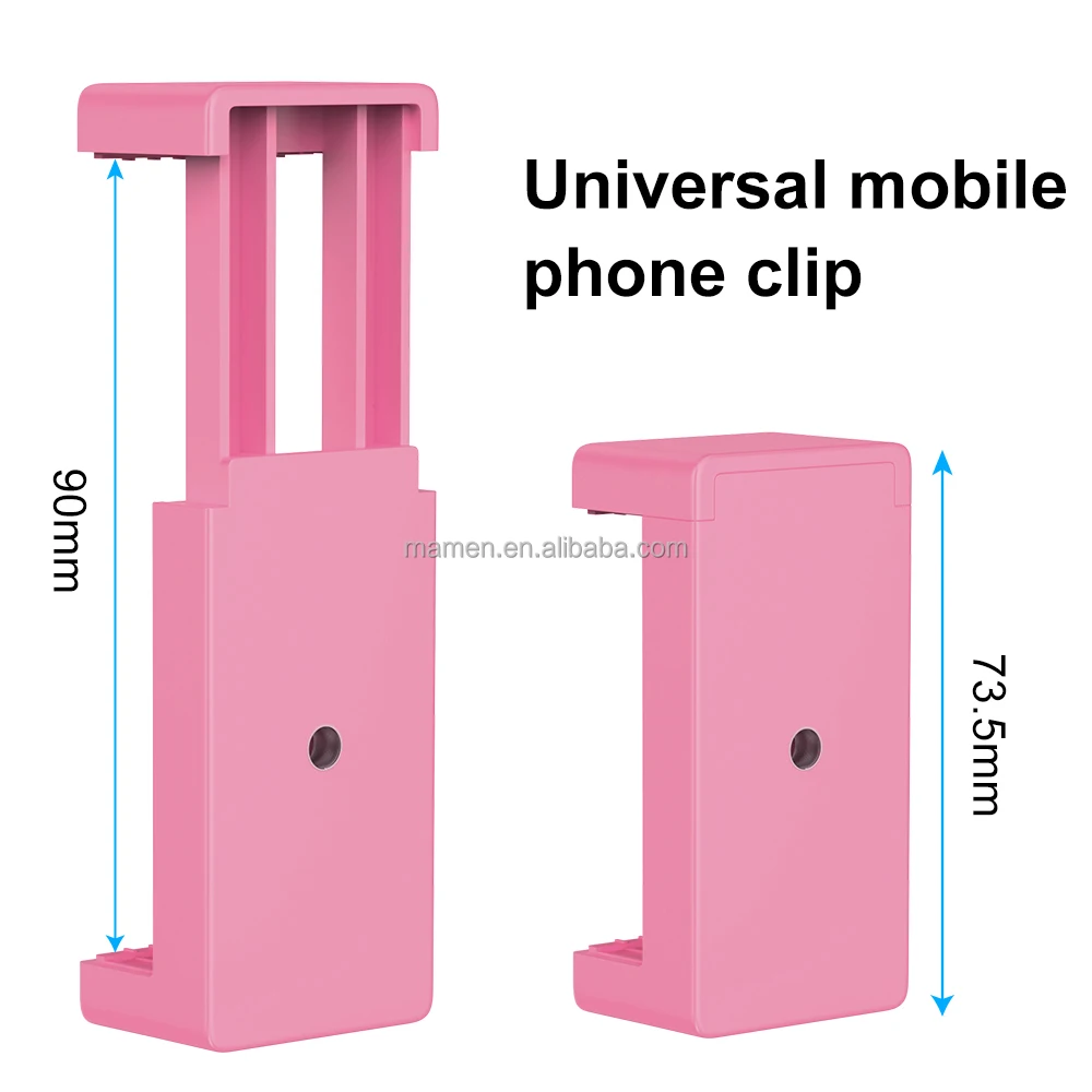 67"170cm Pink Color Tripod Stand - Universal Screw Connector