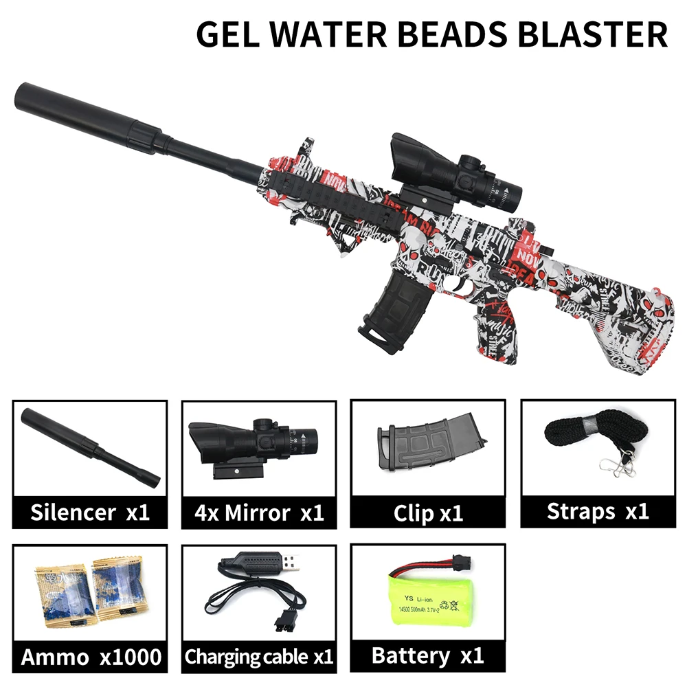 Huiye Gel Ball Gun Splat Ball Gun Ak47 Gel Ball Blaster - Buy Gel Ball ...