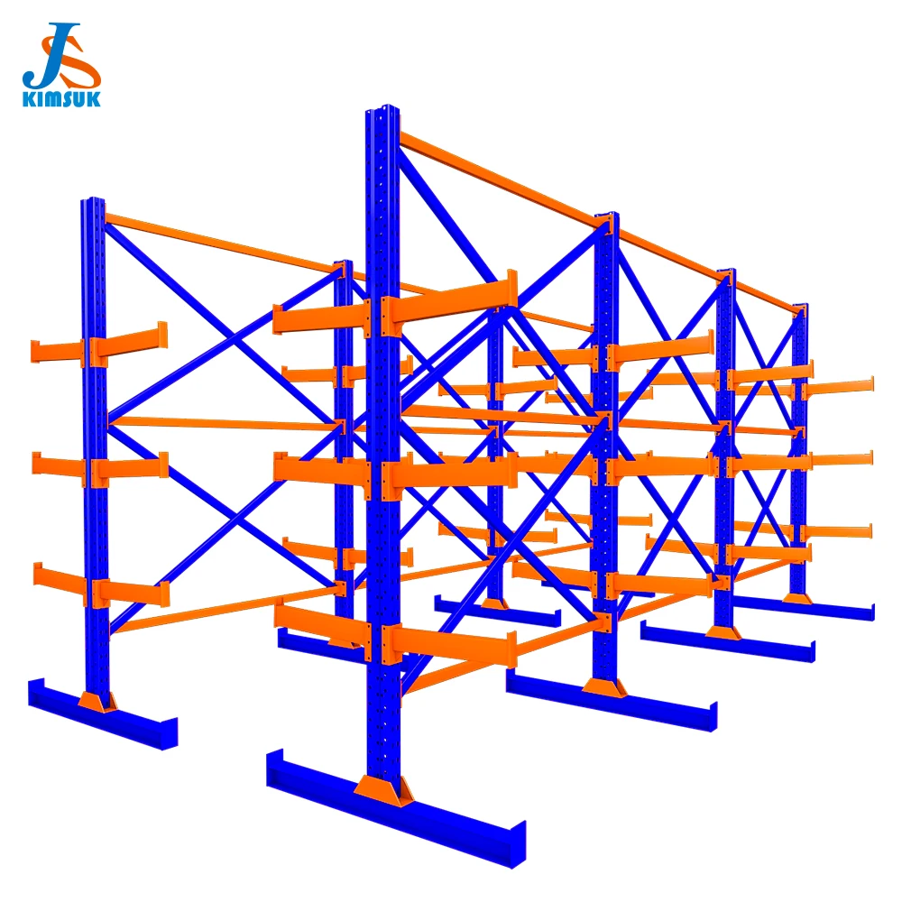 Vertical Cantilever Rack Heavy Duty Rack 200kg Warehouse Vertical Metal ...